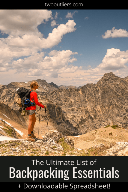 Our Essential Backpacking Gear List & Spreadsheet